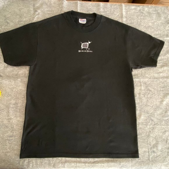 Shirts | Human Code Tshirt In Black L | Poshmark